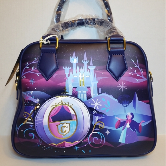 Loungefly | Bags | Loungefly Cinderella Castle Series Crossbody | Poshmark